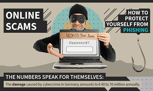 Internet Fraud: How to Protect Yourself from a Phishing Scam (Infographic)